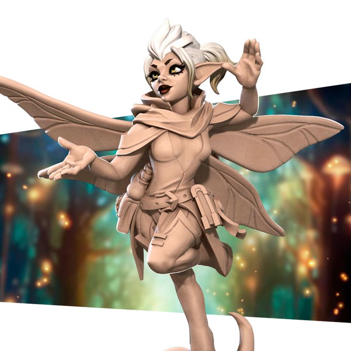 3D Printable Pixie Cleric by Bite the Bullet